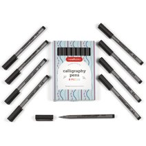 Elegant Writer Calligraphy Pen Set, 4-Pens, Black, Assorted Tips ...