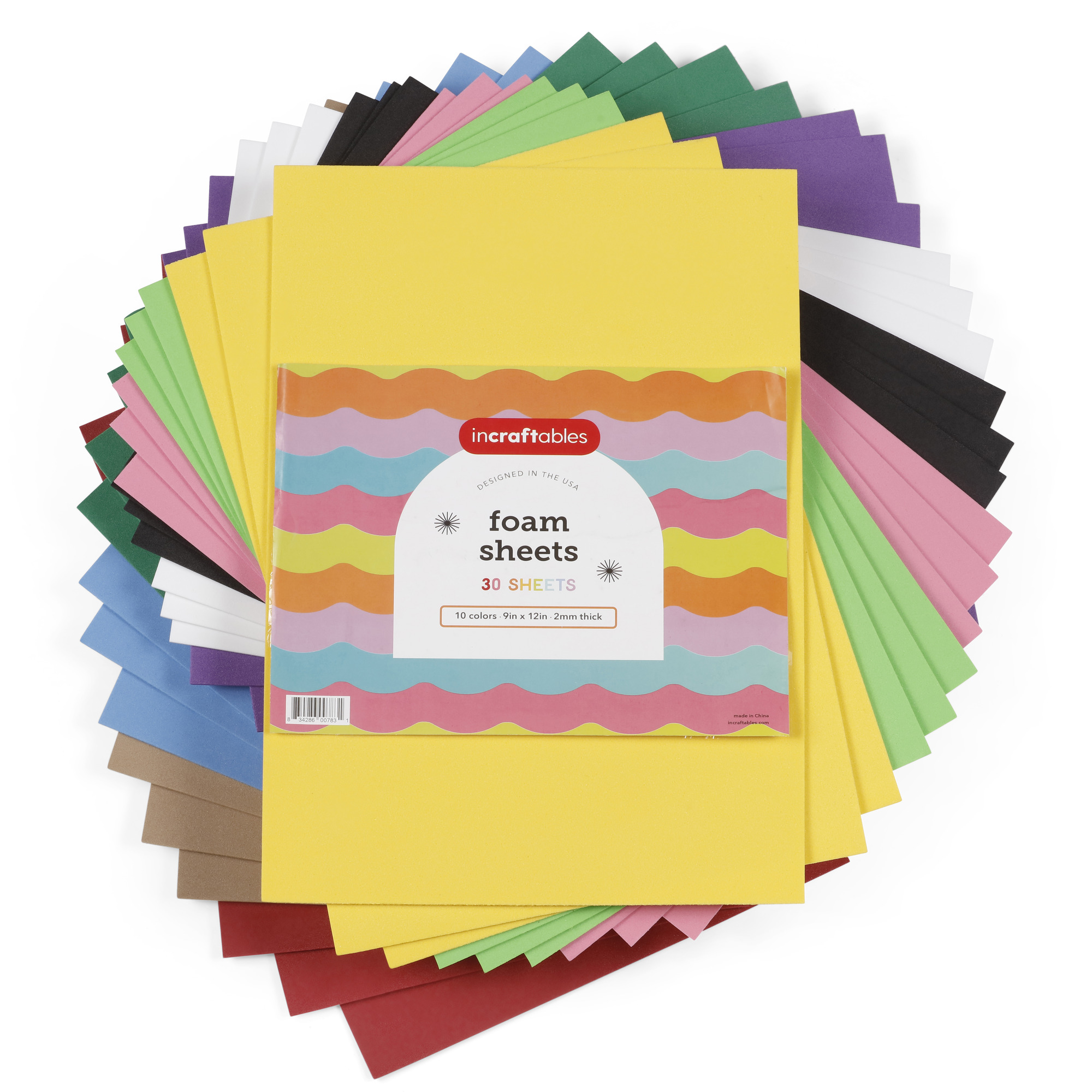 FloraCraft FloraFōM Craft Foam Sheet 2 inch x 11.9 inch x 35.8 inch ...