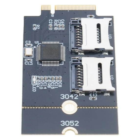 Increase Capacity B Key to Double Card Adapter Double Card to Key B ...