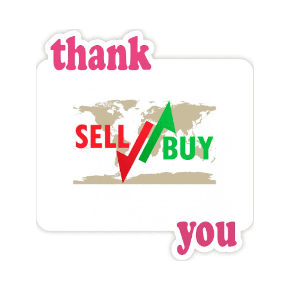 Increase Sales Decrease Profit Loss Thank You Stickers Quote Grateful ...