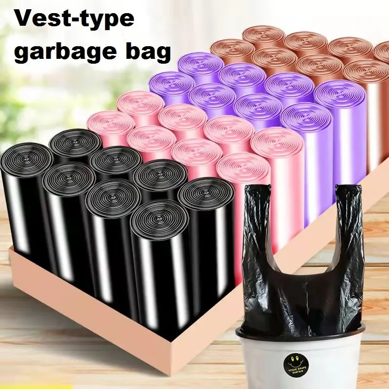 Increase Trash Bags Gallon Handle Tie Garbage Bags for Office Kitchen ...