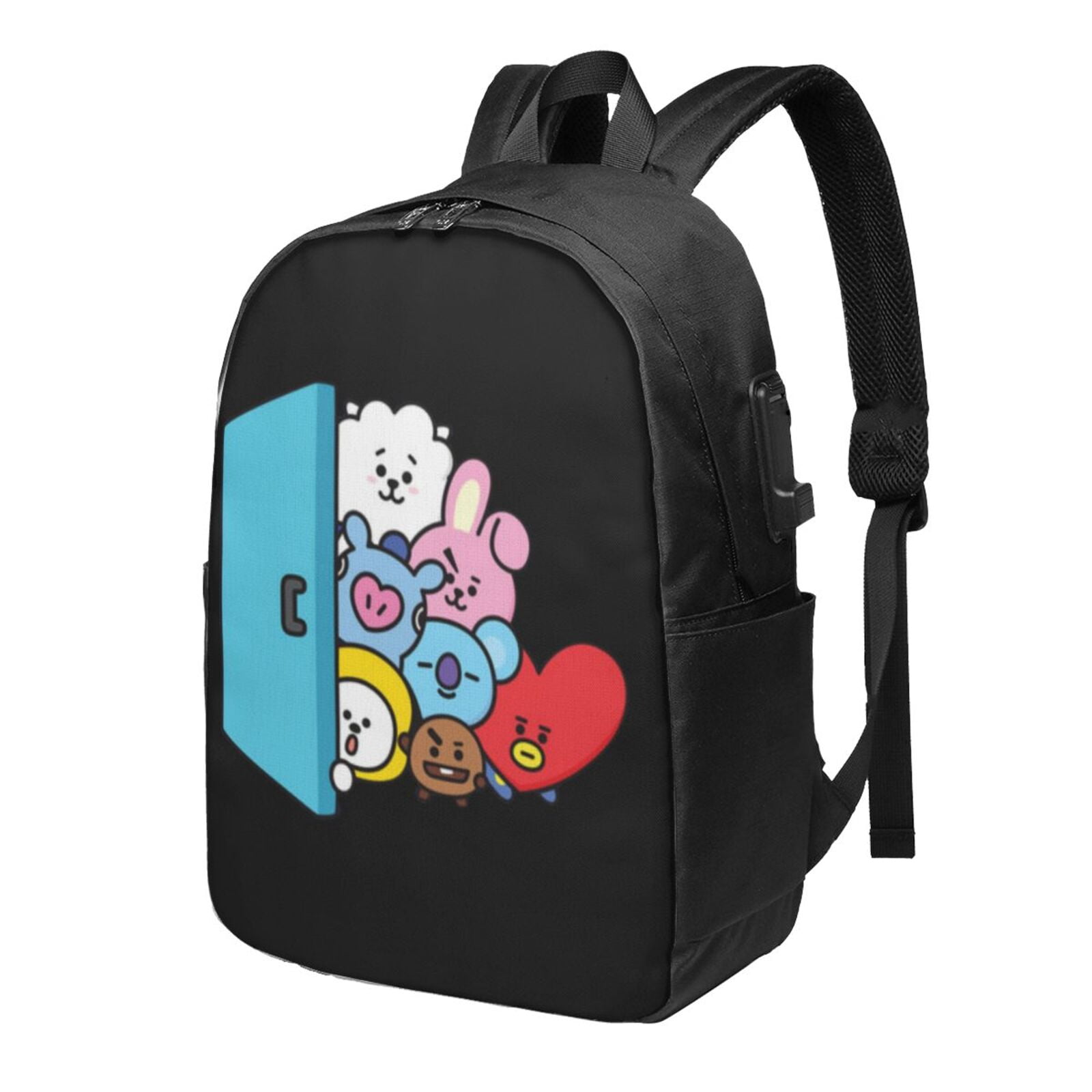 The Incredible Bts Koya Rj Shooky Mang Chimmy Tata Cooky Backpack ...