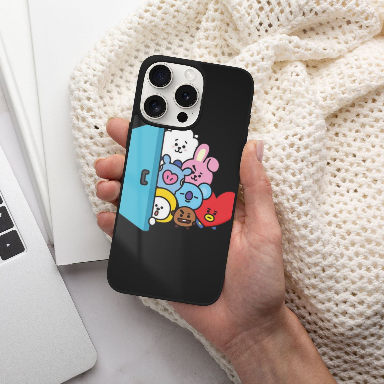 The Incredible Bts Koya Rj Shooky Mang Chimmy Tata Cooky Iphone 15 Pro ...