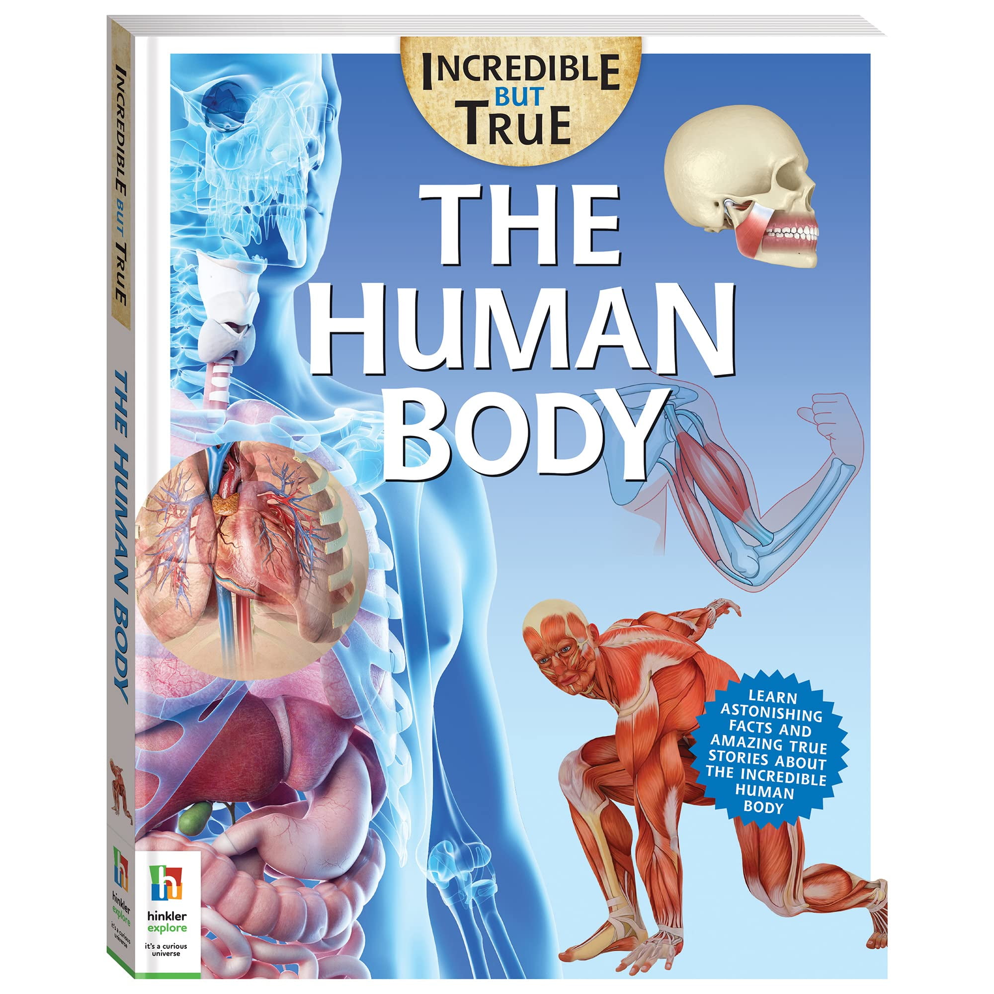 Incredible But True: The EC36 Human Body - Kids Hardcover Book, Learn ...