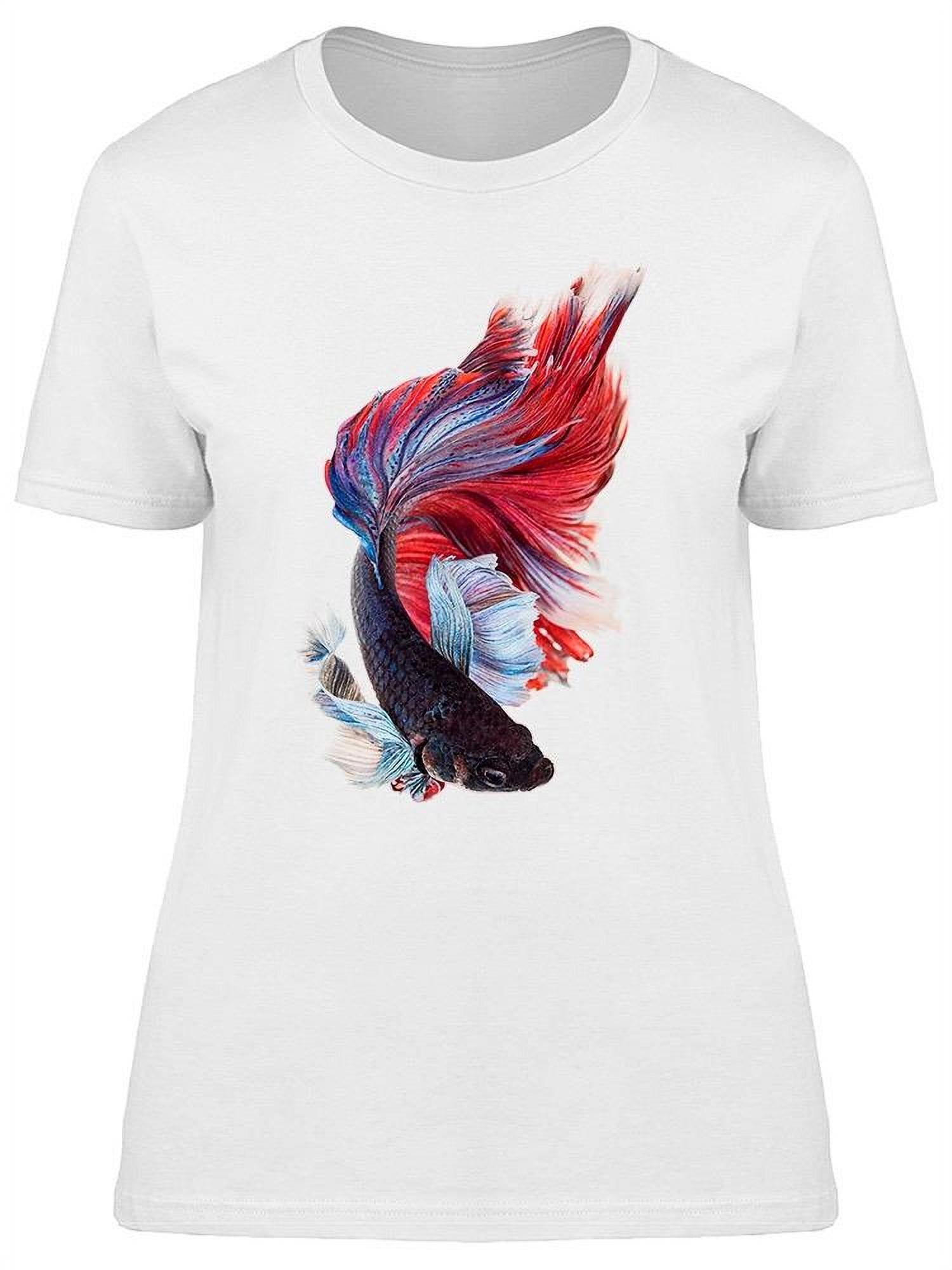 Incredible Detail Betta Fish T-Shirt Women -Image by Shutterstock ...