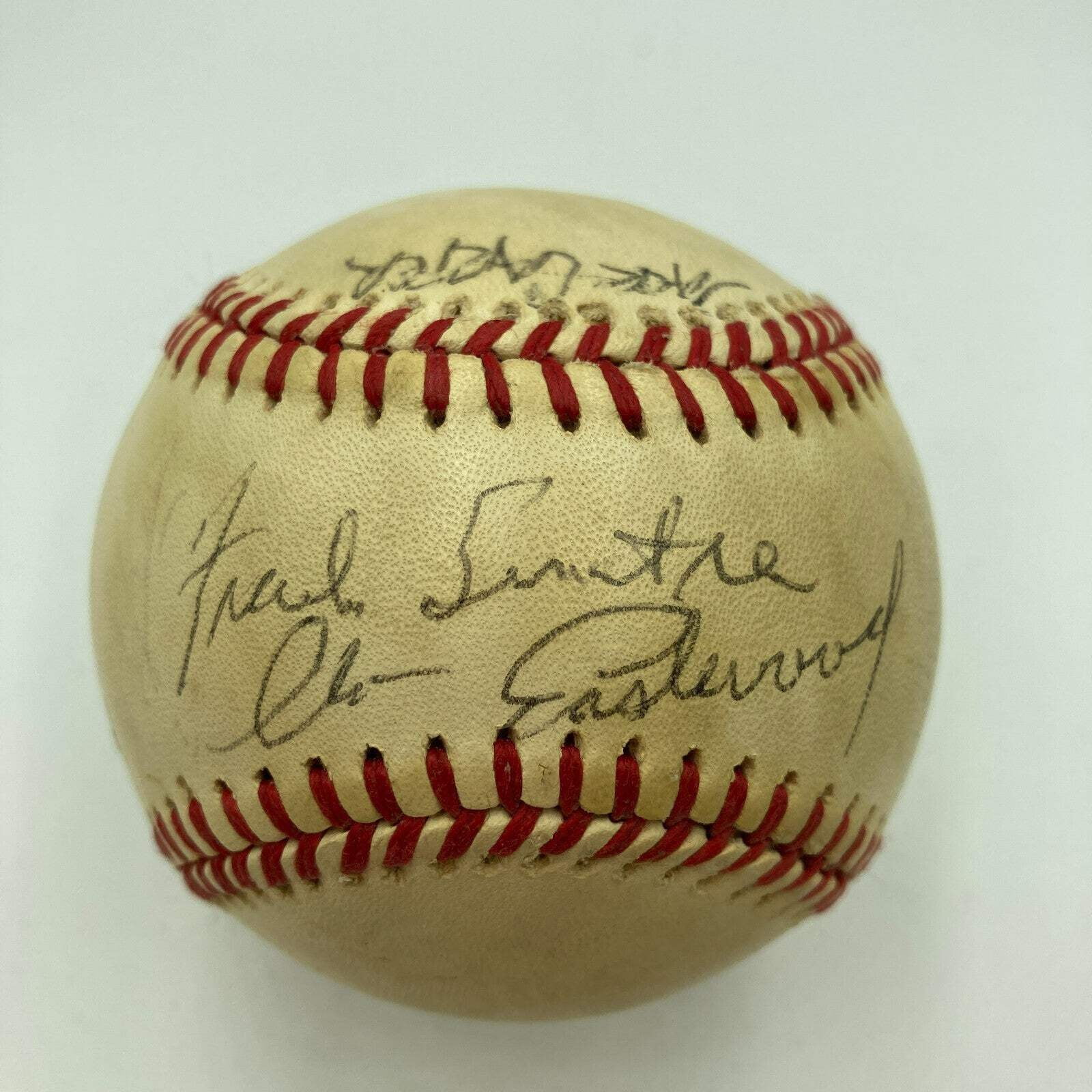 Incredible Frank Sinatra Clint Eastwood Signed National League Baseball ...