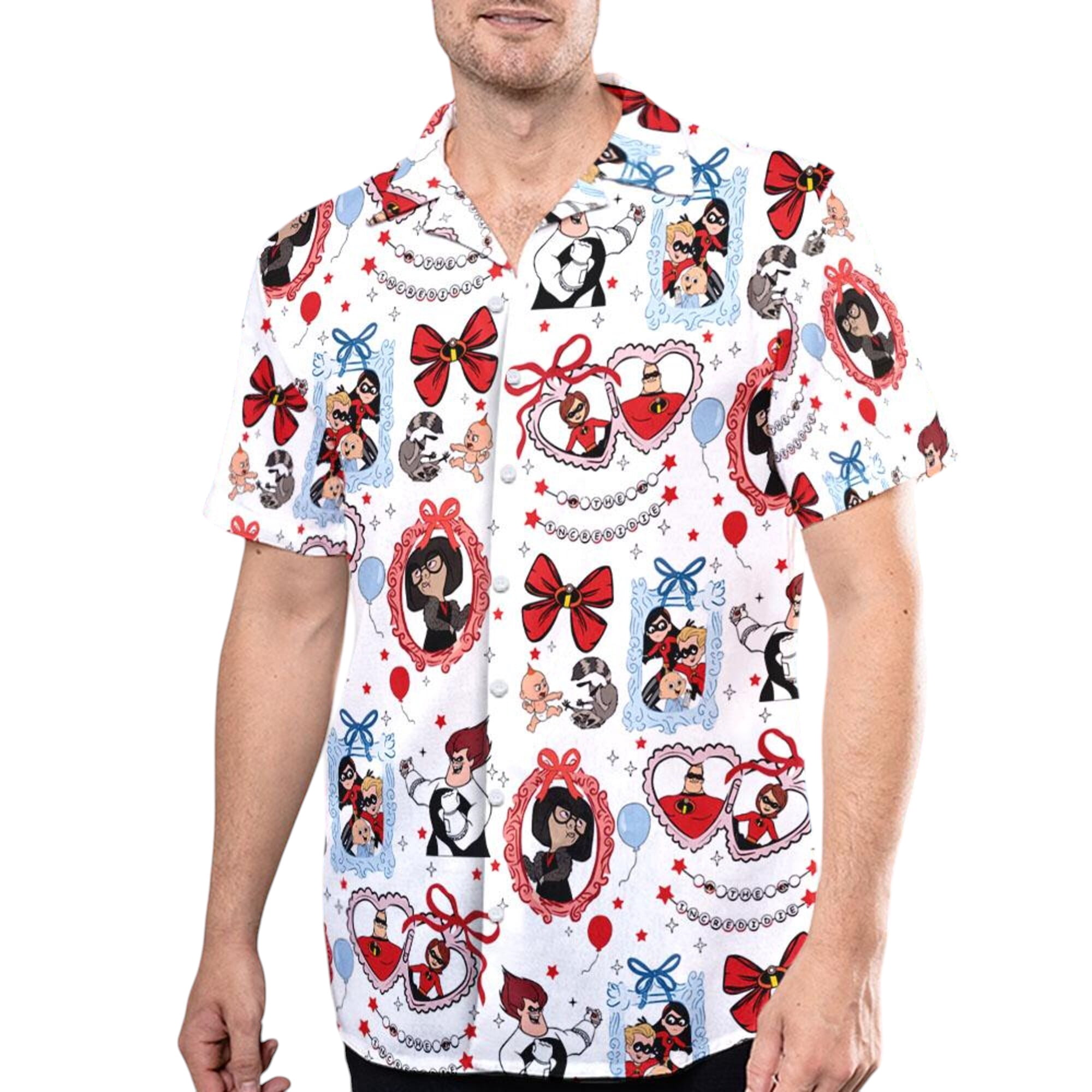 Incredible Hawaiian Shirt, Disney Pixar Family Matching Summer Vacation ...