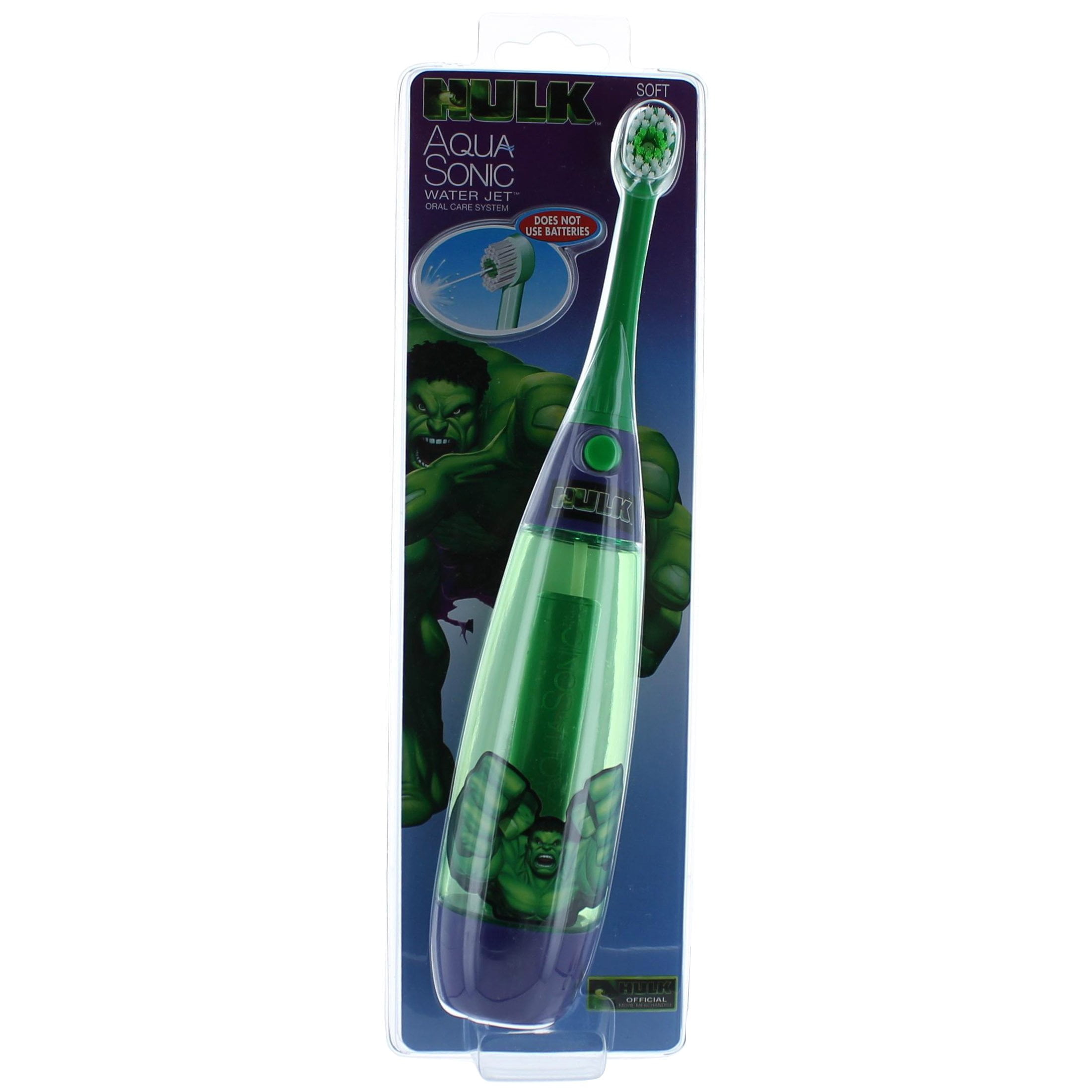 Incredible Hulk Aqua Sonic Toothbrush - Walmart.com