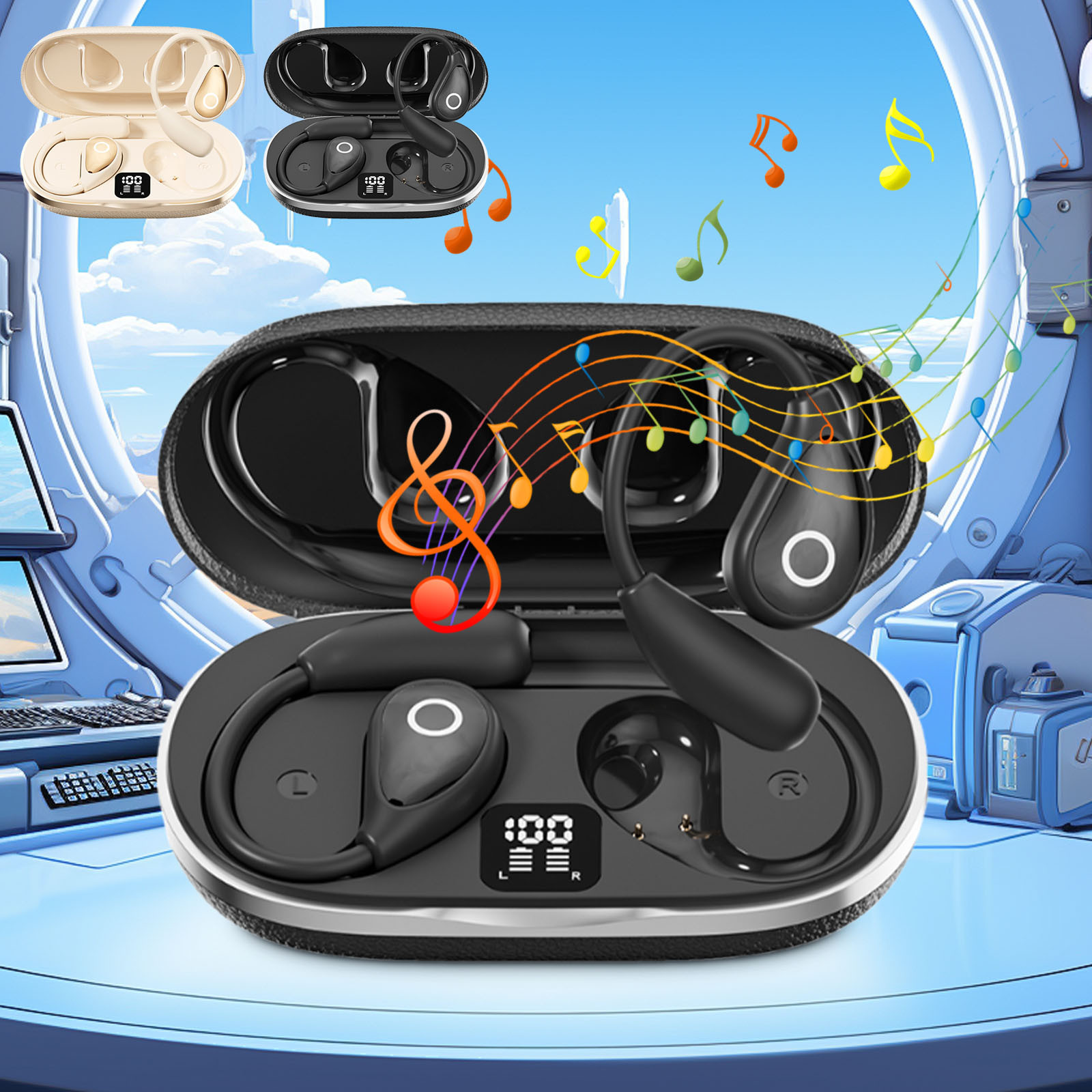 Incredible Savings, Conduction Bluetooth Earphones, Long Battery Life ...