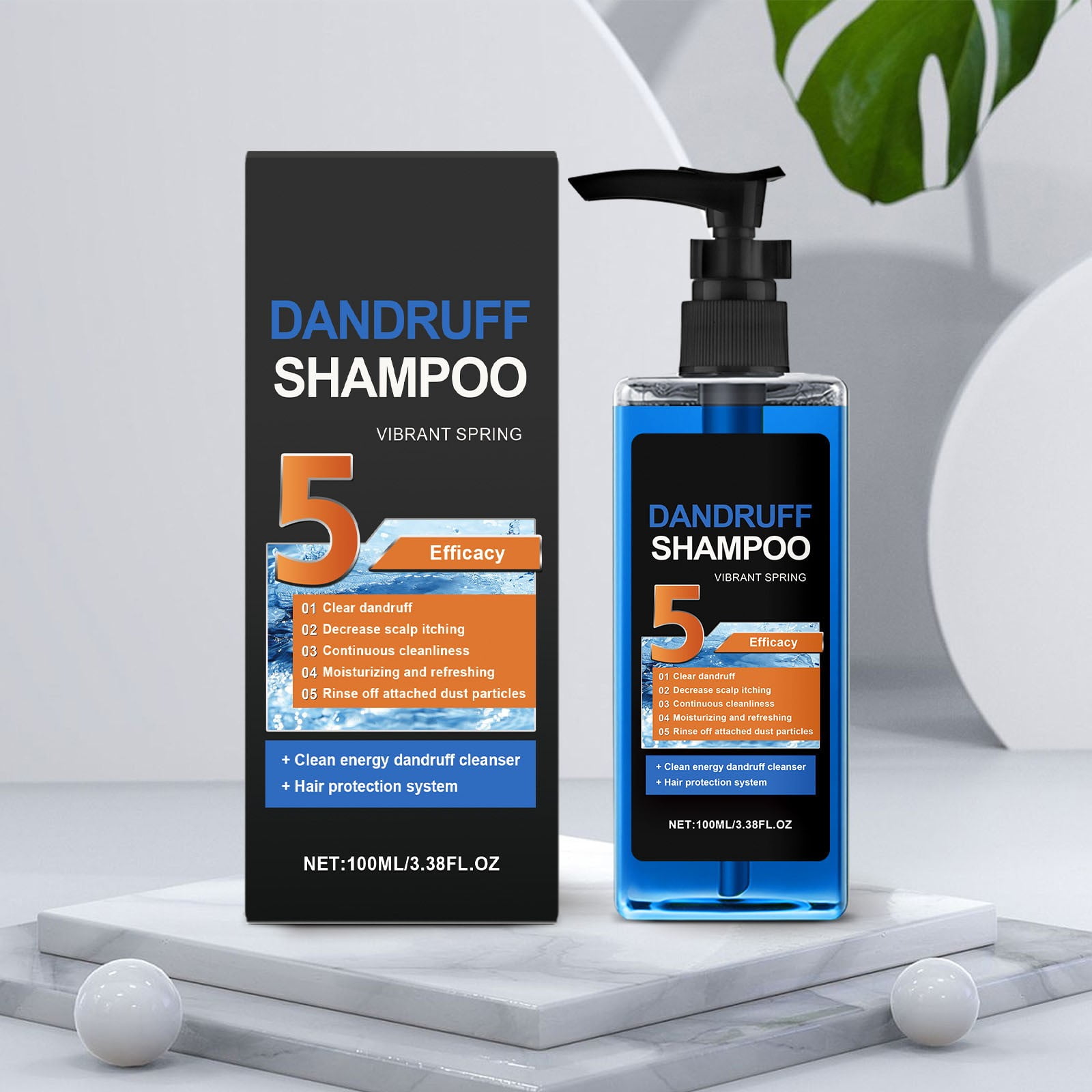 Incredible Savings, Men's Anti-Dandruff Charcoal Shampoo, Oil Control ...