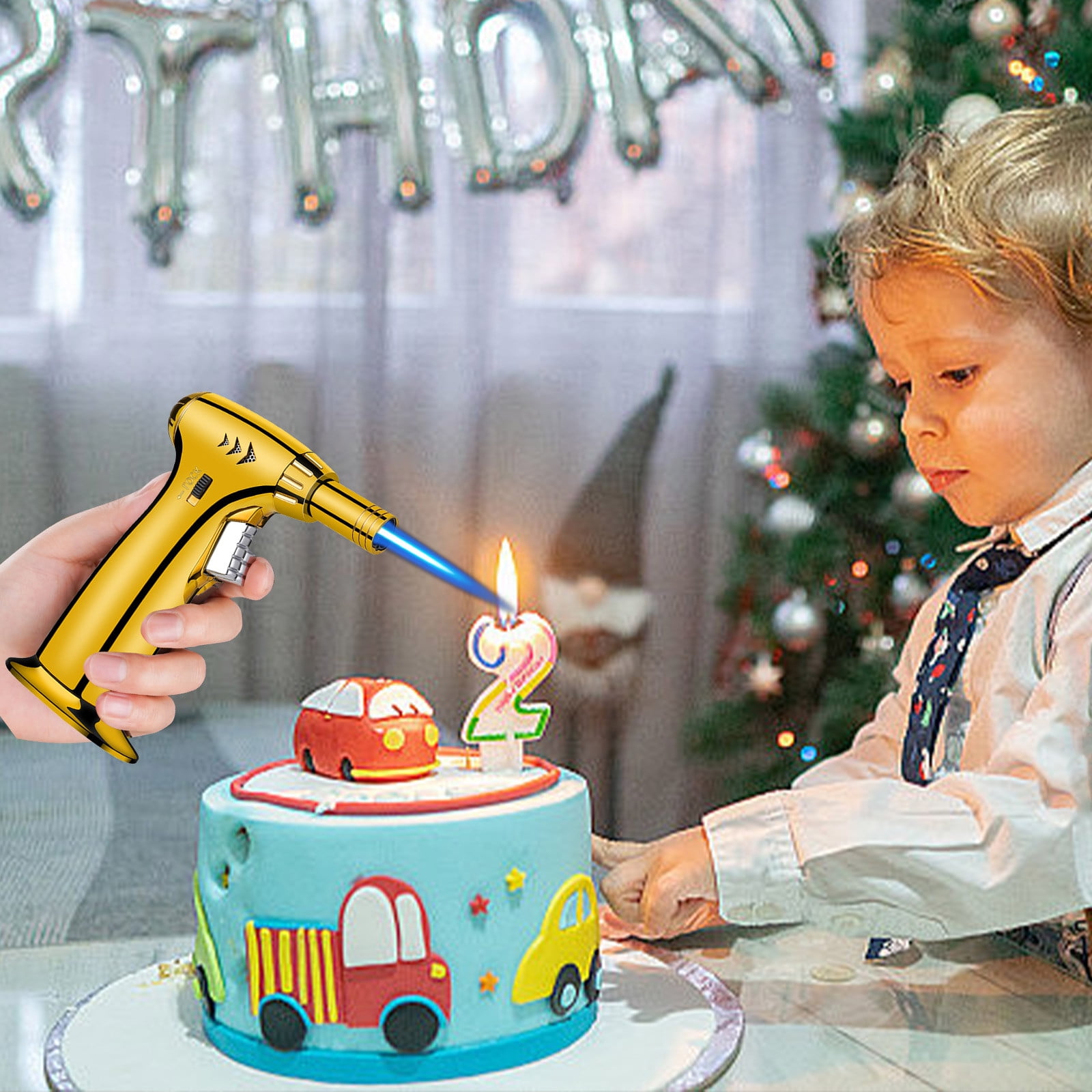 Incredible Savings, Outdoor Propane Torch, Windproof BBQ Lighter, Blue ...