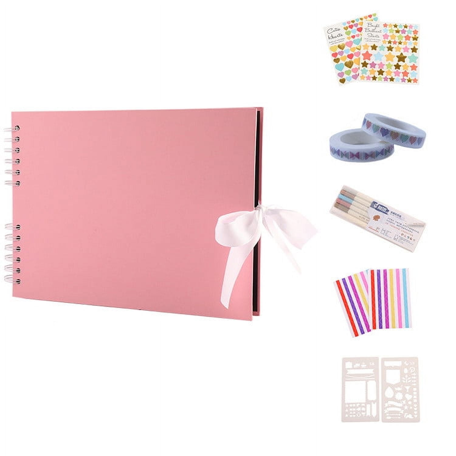 Incredible Savings, Photo Album Gift Set, Horizontal Bow Storage, 6 ...