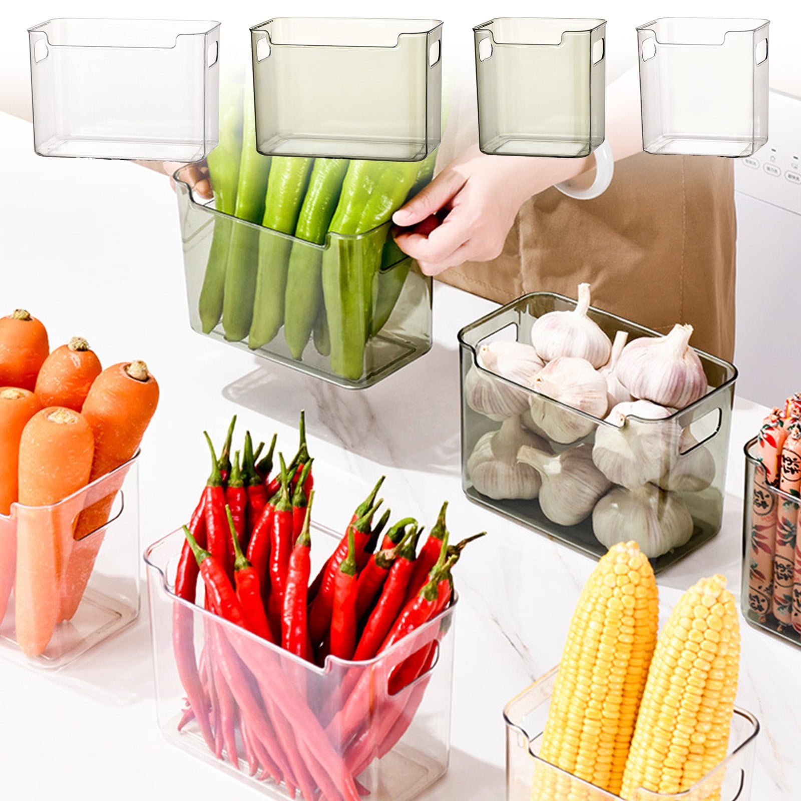 Incredible Savings, Practical Refrigerator Organizer, Refrigerator Side ...