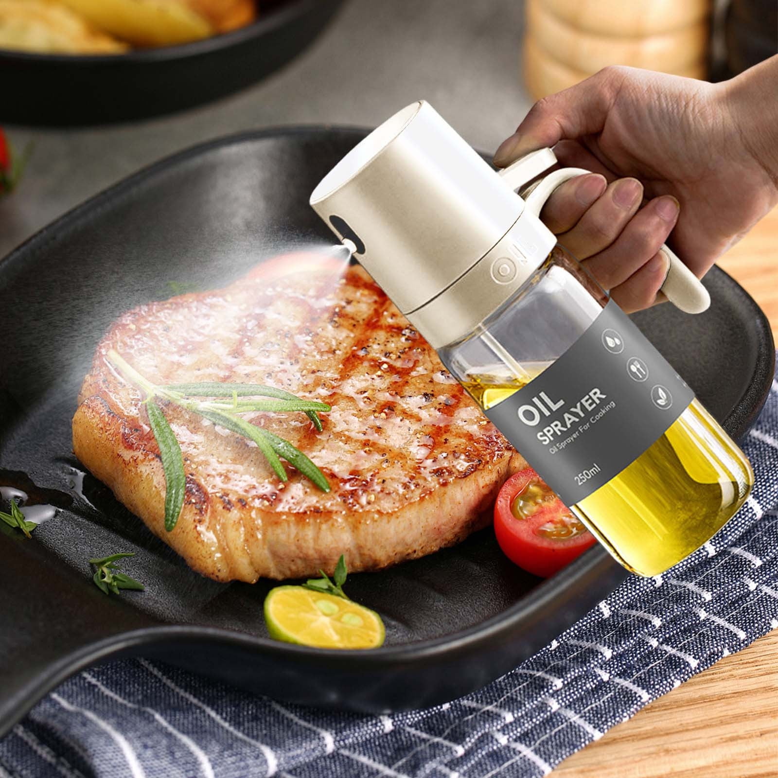 Incredible Savings, Stainless Steel Kitchen Spray, No Hanging Oil ...