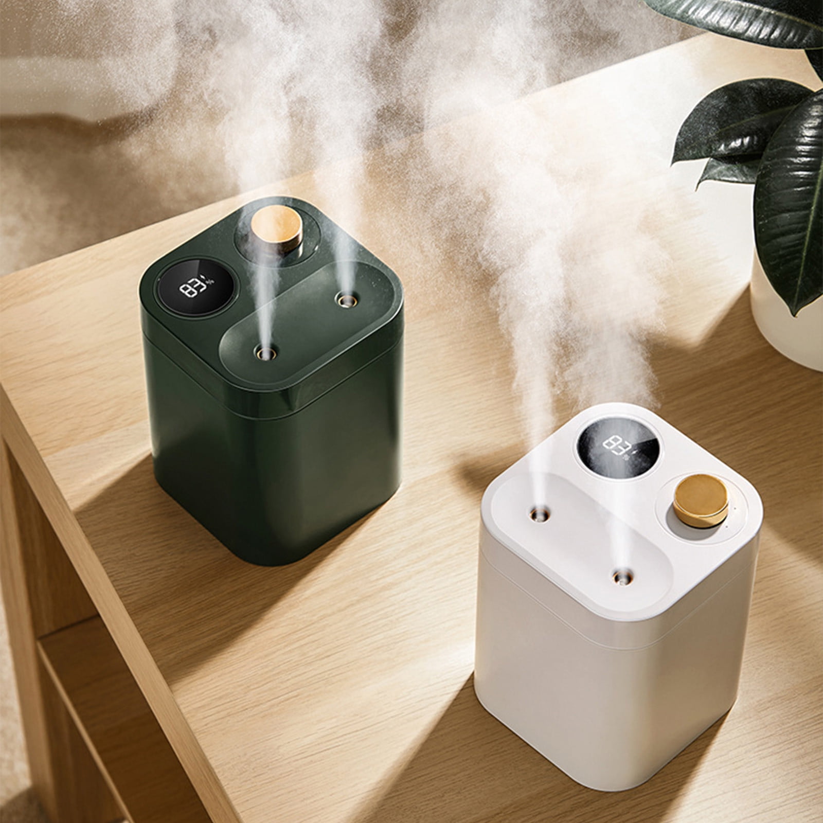 Incredible Savings, Two-Head Spray Mist Humidifier, 1L Water Tank ...