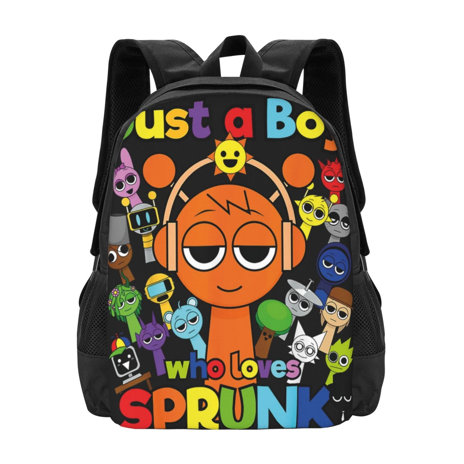 Incredibox Sprunki Backpack, Lightweight Casual School Backpacks Bags ...
