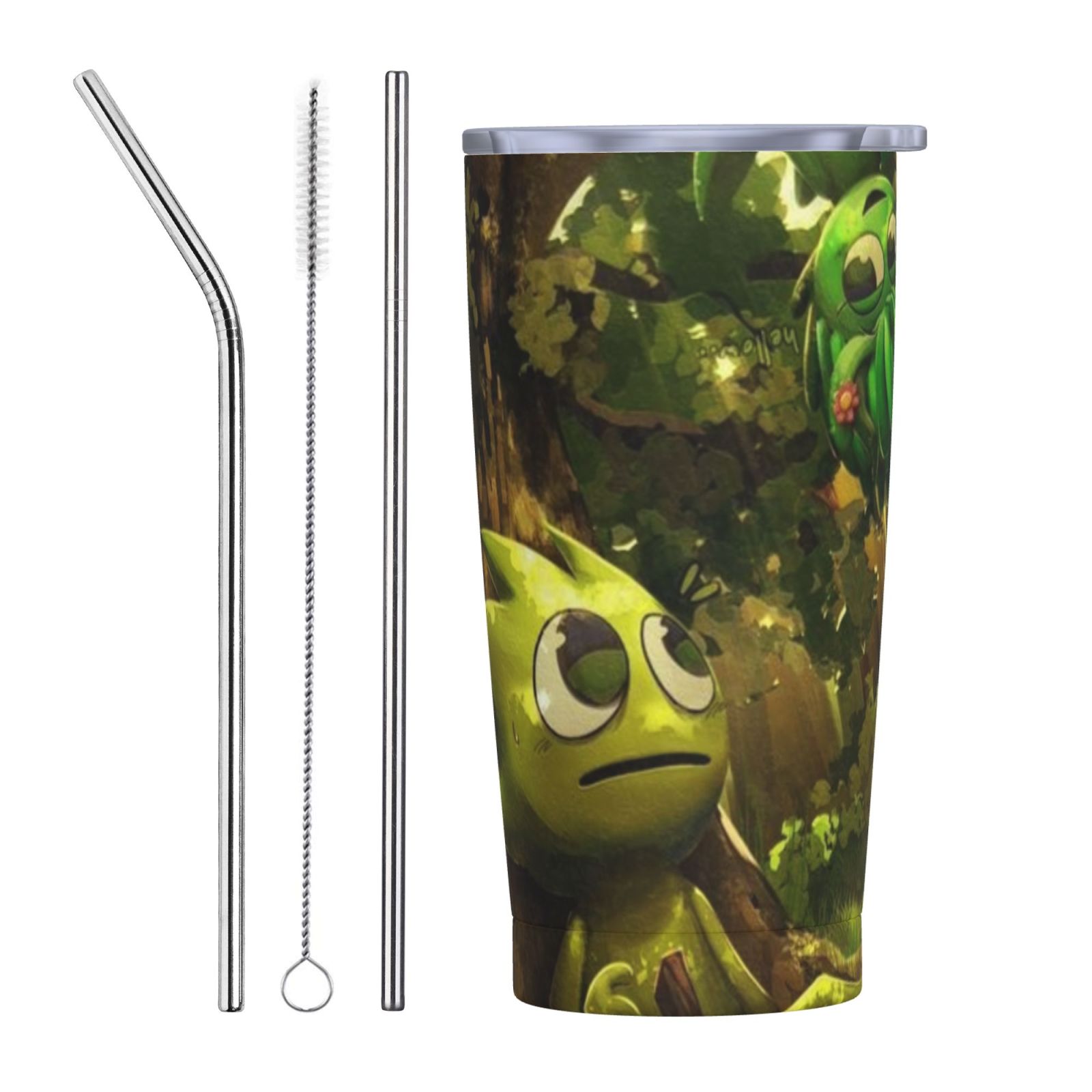 Incredibox Sprunki Coffee Mug with Lid, 20 oz – Stainless Steel Travel ...