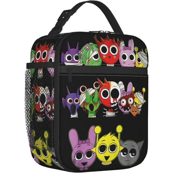 Incredibox Sprunki Lunch Box Portable Lnsulation Insulated Lunch Bag ...