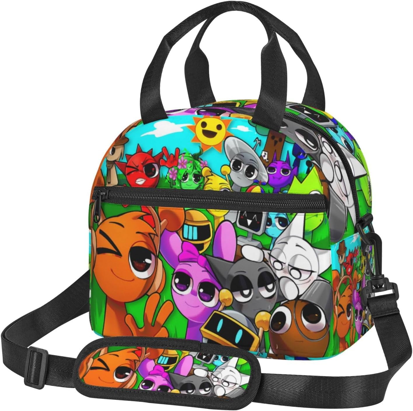 Incredibox Sprunki Lunch Box Portable Lnsulation Lunch Bag With ...