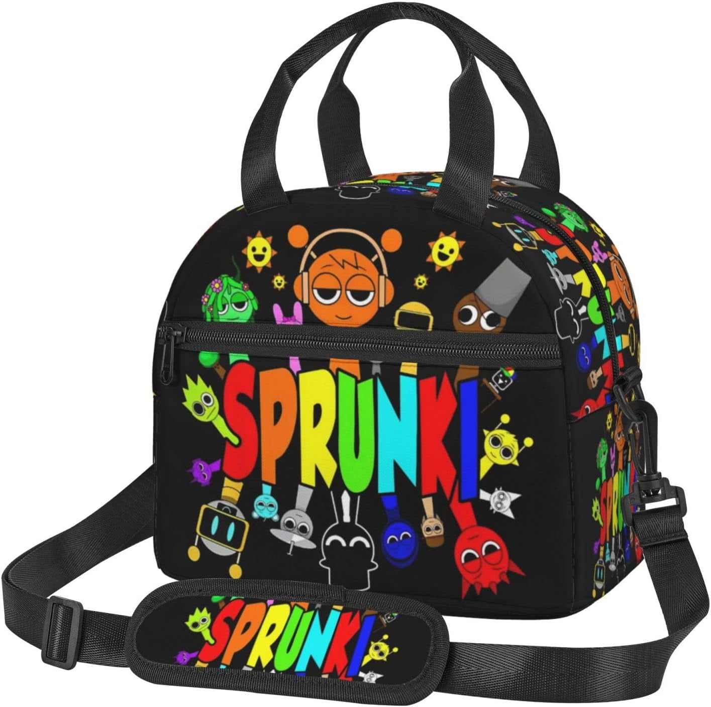 Incredibox Sprunki Lunch Box Portable Lnsulation Lunch Bag With ...