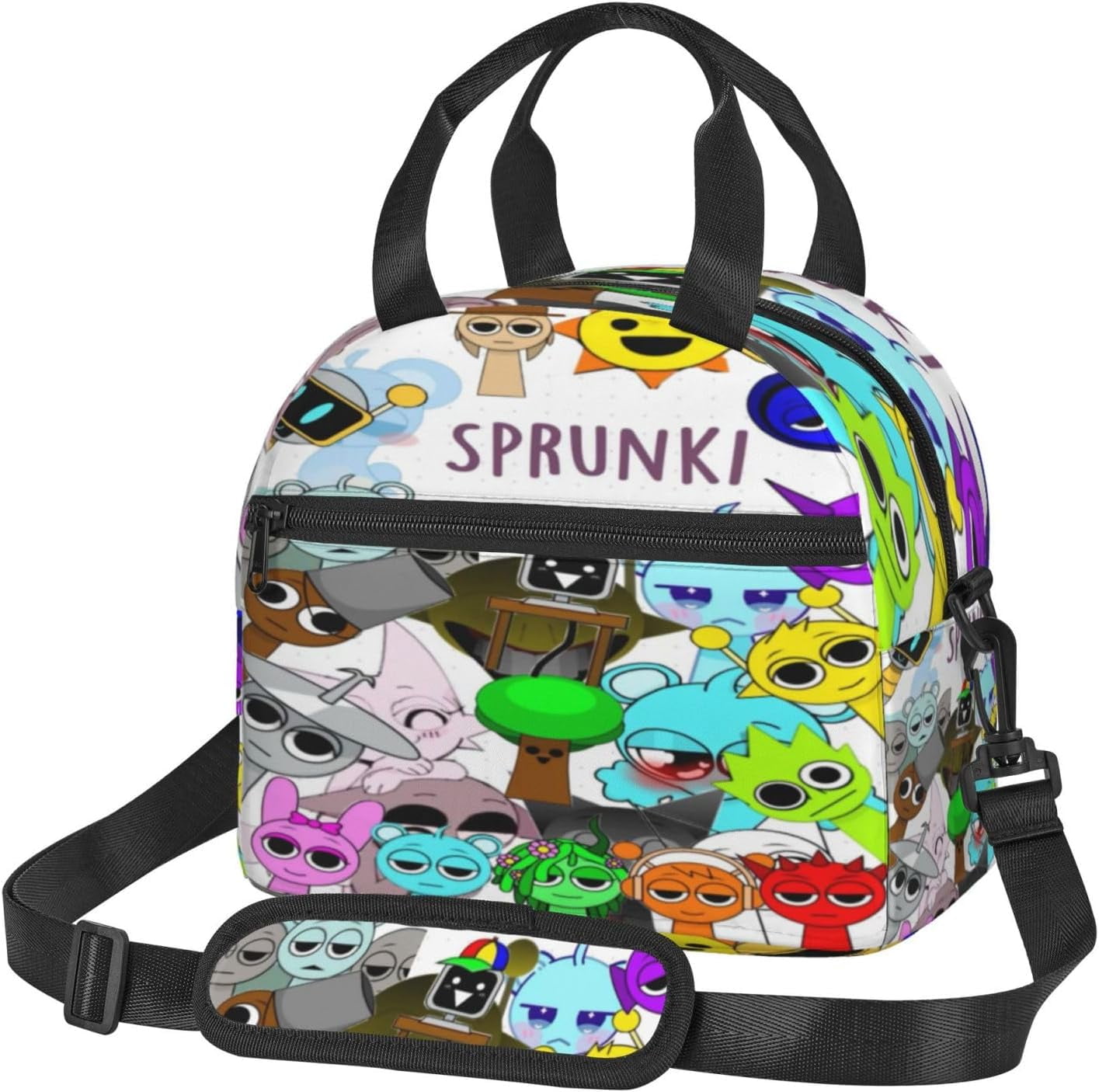 Incredibox Sprunki Lunch Box Portable Lnsulation Lunch Bag With ...