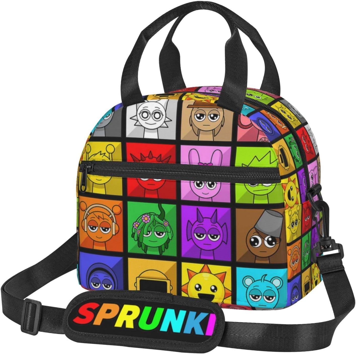 Incredibox Sprunki Lunch Box Portable Lnsulation Lunch Bag With ...