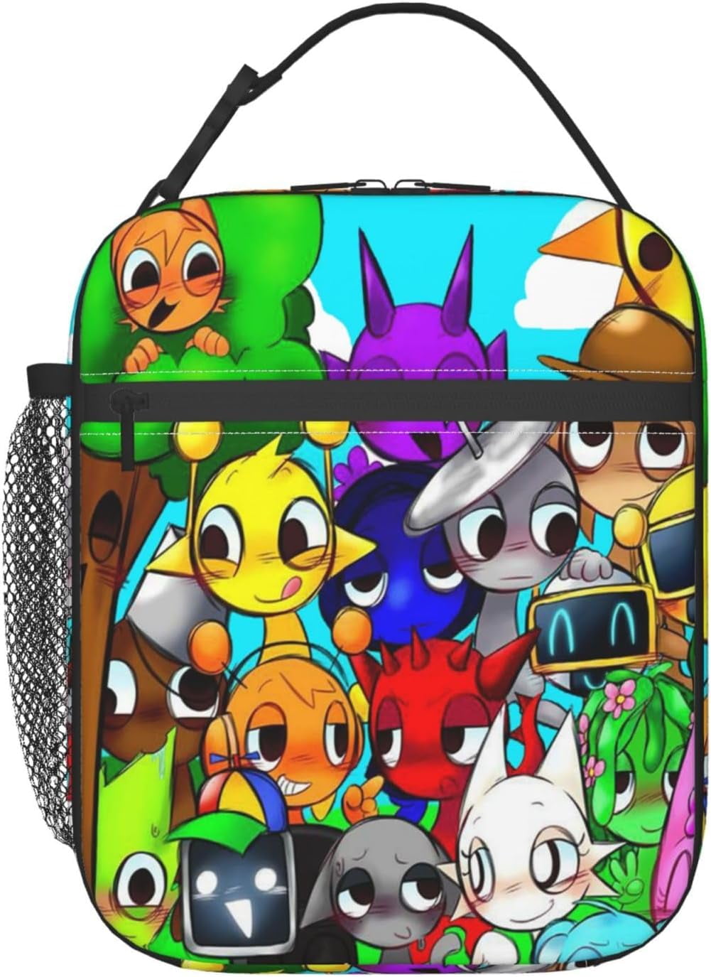 Incredibox Sprunki Lunch Box Portable Lnsulation Multifunctional Lunch ...