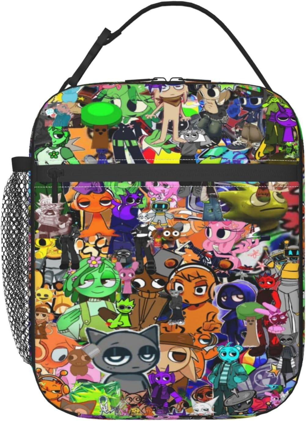 Incredibox Sprunki Lunch Box Portable Lnsulation Multifunctional Lunch ...