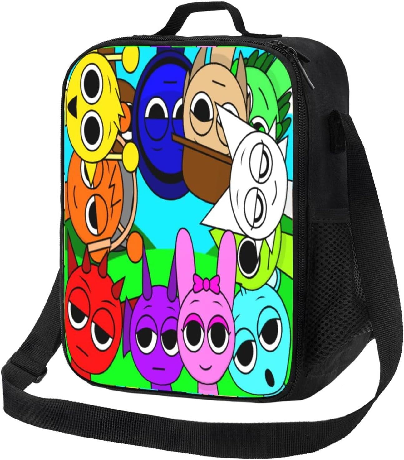 Incredibox Sprunki Lunch Box Portable Lnsulation Multifunctional Lunch ...