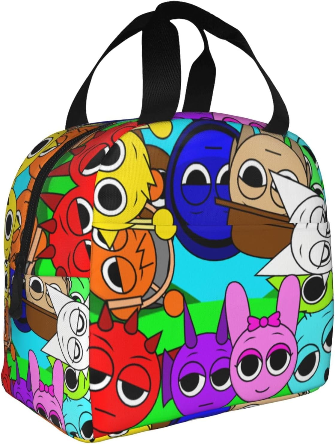 Incredibox Sprunki Lunch Box Portable Lnsulation Multifunctional Lunch ...