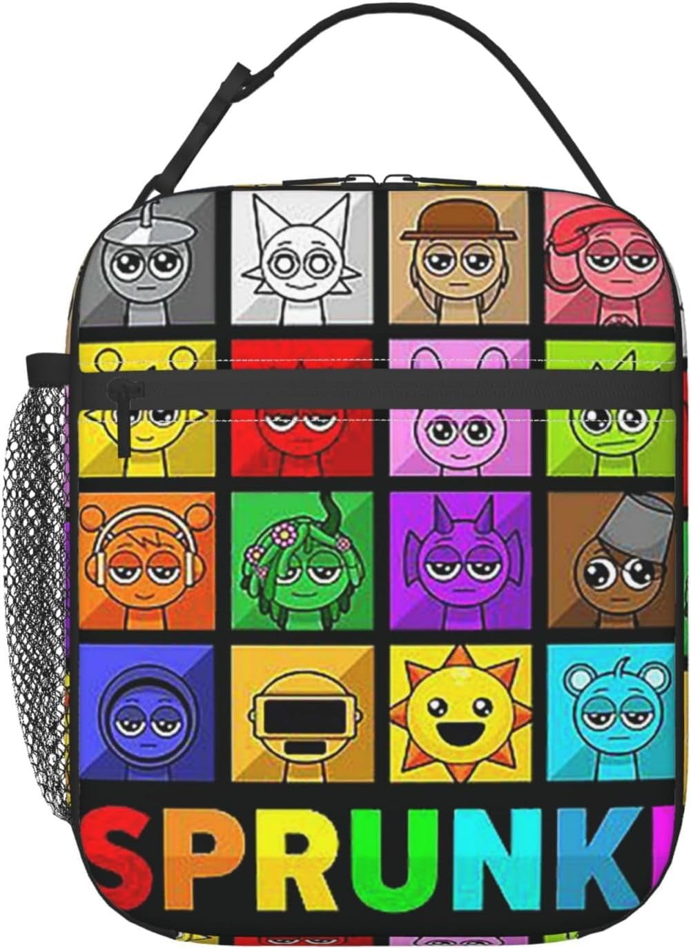 Incredibox Sprunki Lunch Box Portable Lnsulation Multifunctional Lunch ...
