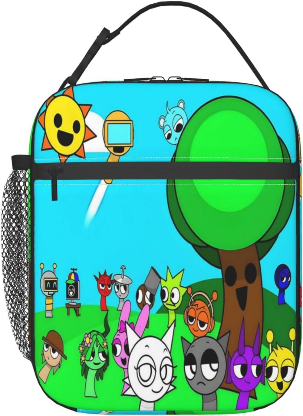 Incredibox Sprunki Lunch Box Portable Lnsulation Multifunctional Lunch ...