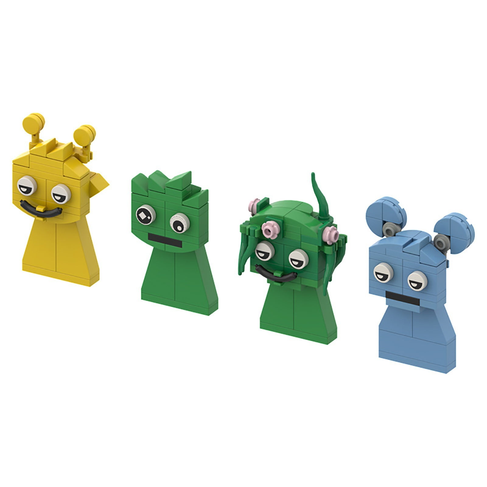 Incredibox Sprunki Plush Toys Creative Building Blocks Set for Kids and ...