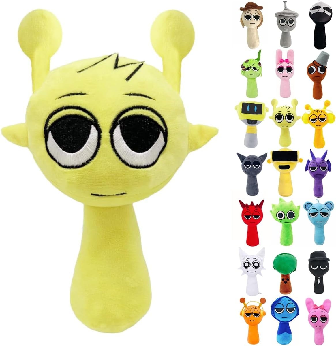 Incredibox Sprunki Toys, 7.8" Simon Plush Dolls, Sprunki Game Plush ...