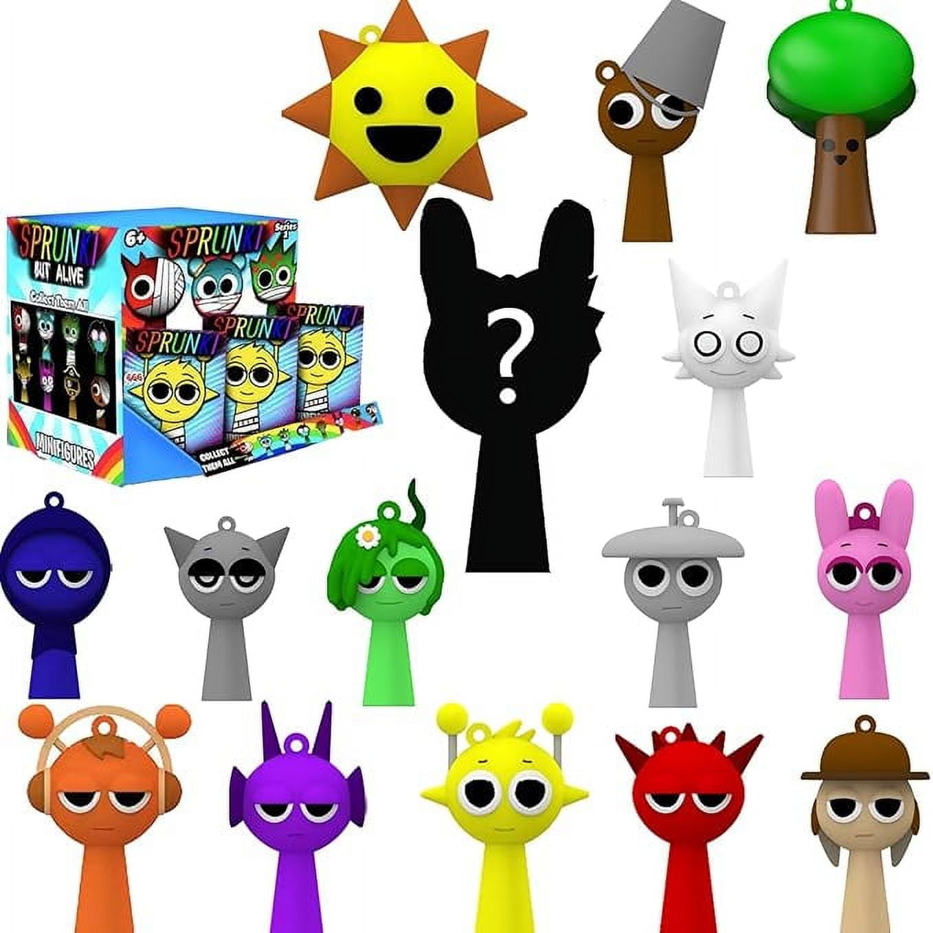 Incredibox sprunki plush 5 Packs Sprunki-Toy MysteryBox Blind Box ...