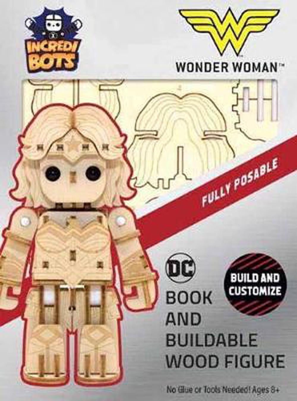 Incredibuilds: Incredibots: Dc Comics: Wonder Woman - Walmart.com