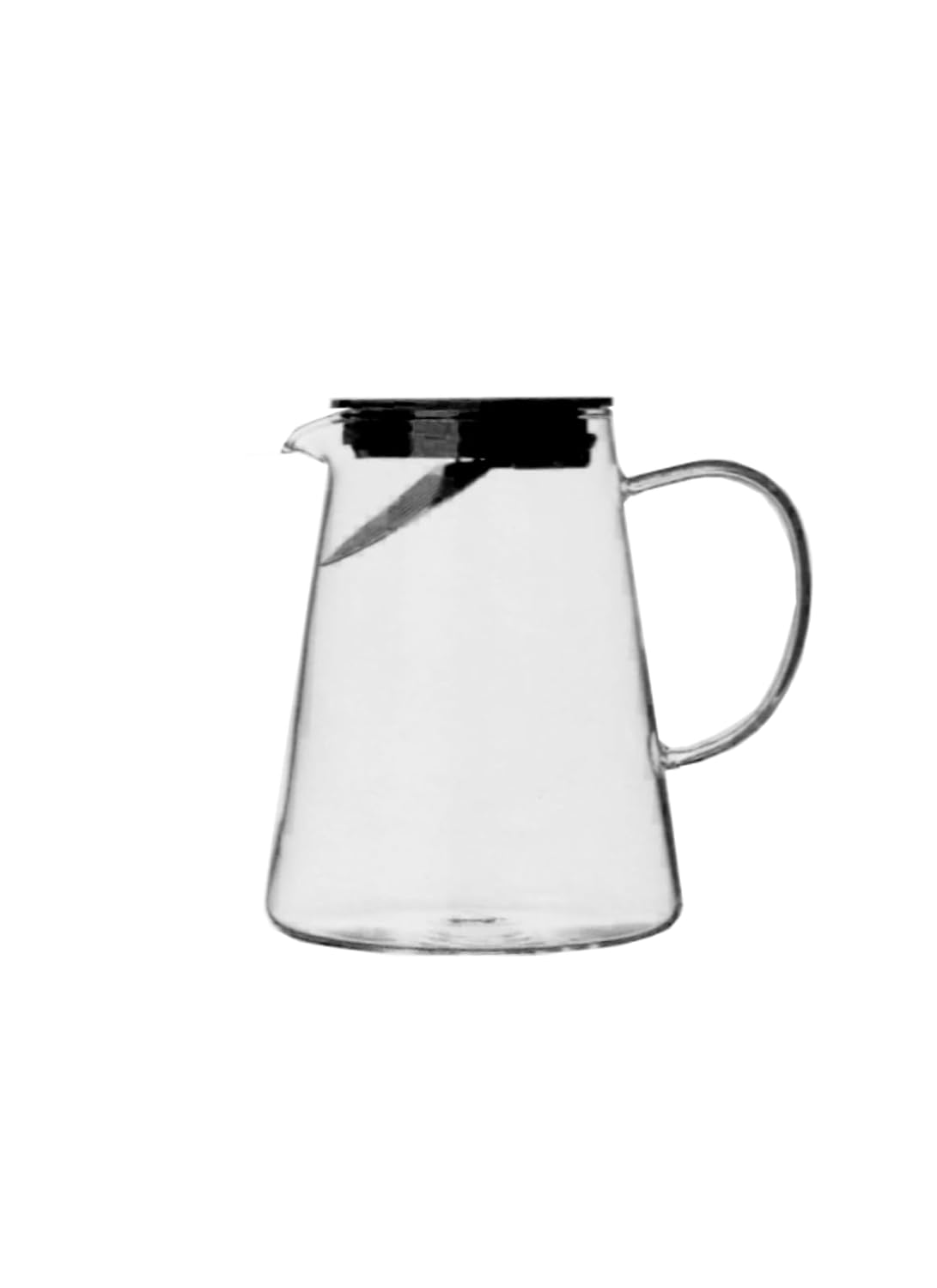 Incrizma 1 LTR Glass Pitcher with lid Juice Beverage Carafe Water jug ...