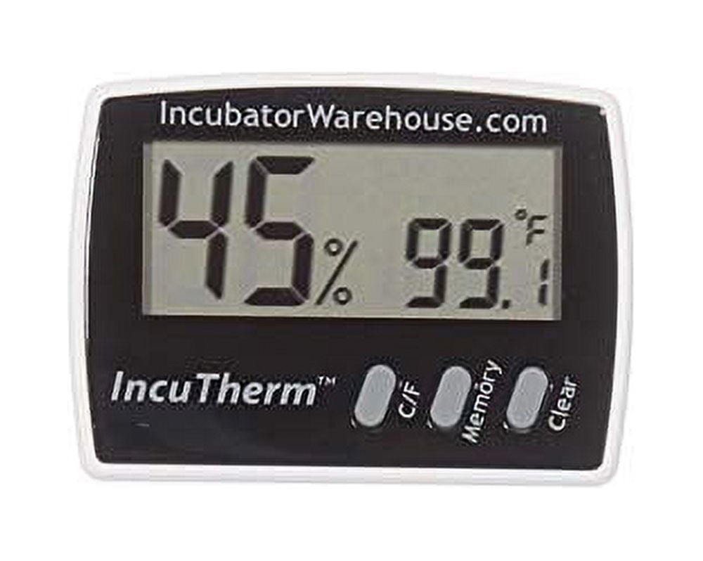 IncuTherm Digital Thermometer Hygrometer with Min/Max Memory - Walmart.com IncuTherm Digital Thermometer Hygrometer with Min/Max Memory - Walmart.com