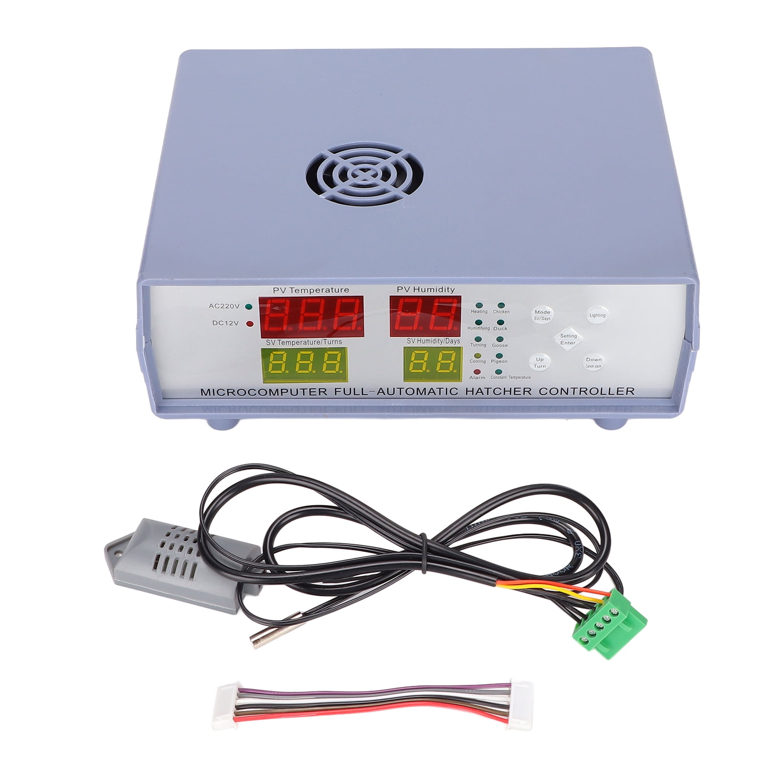 Incubator Controller Automatic AC DC Dual Power Supply Egg Hatcher ...