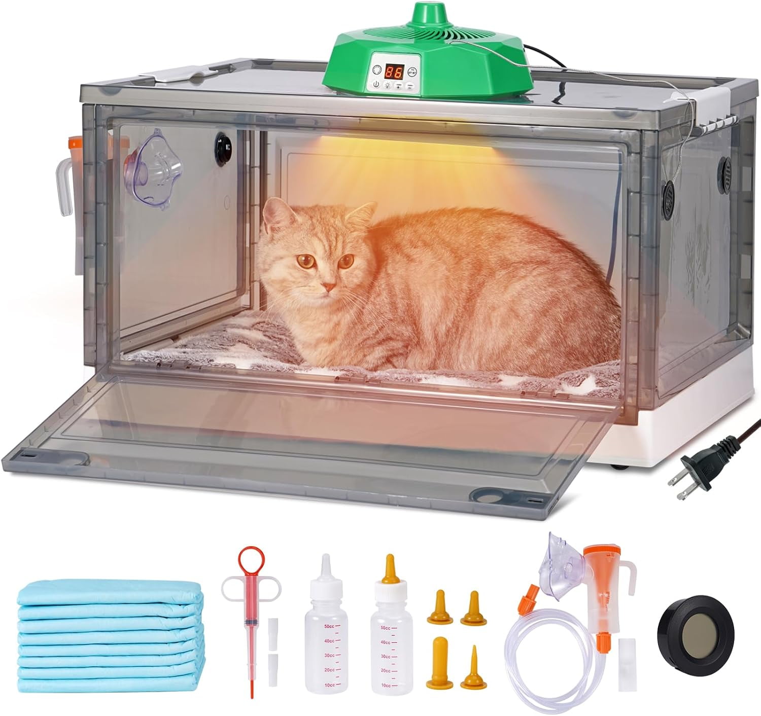 Incubator for Puppies,Puppy Incubator with Heating and Oxygenator,Good ...