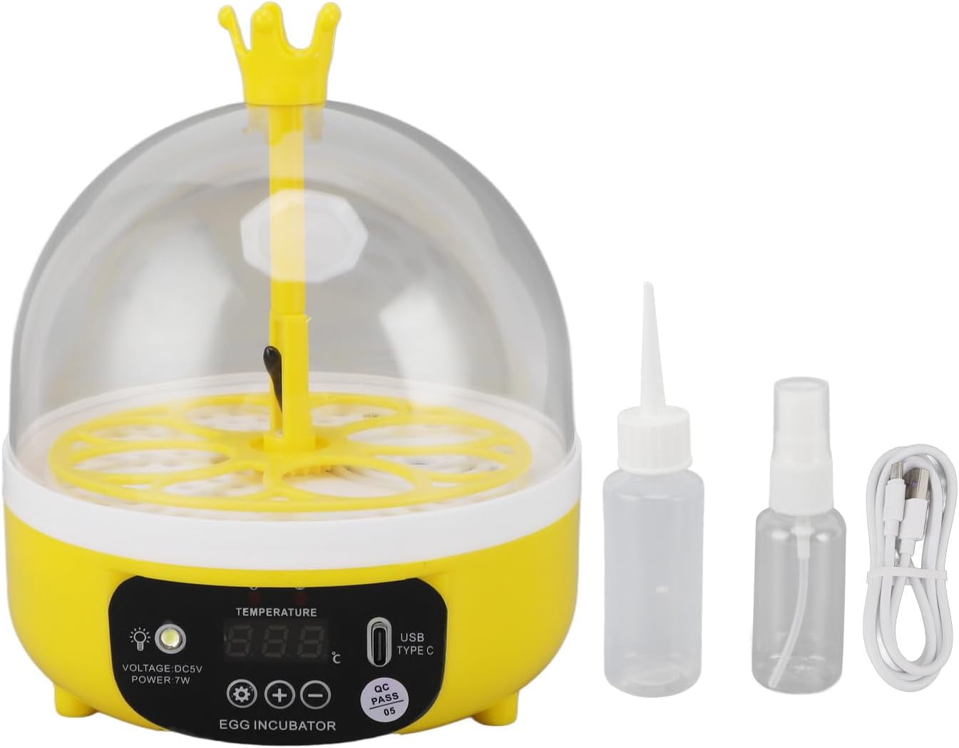 Incubators for Hatching Eggs, Egg Incubator with Automatic Temperature ...