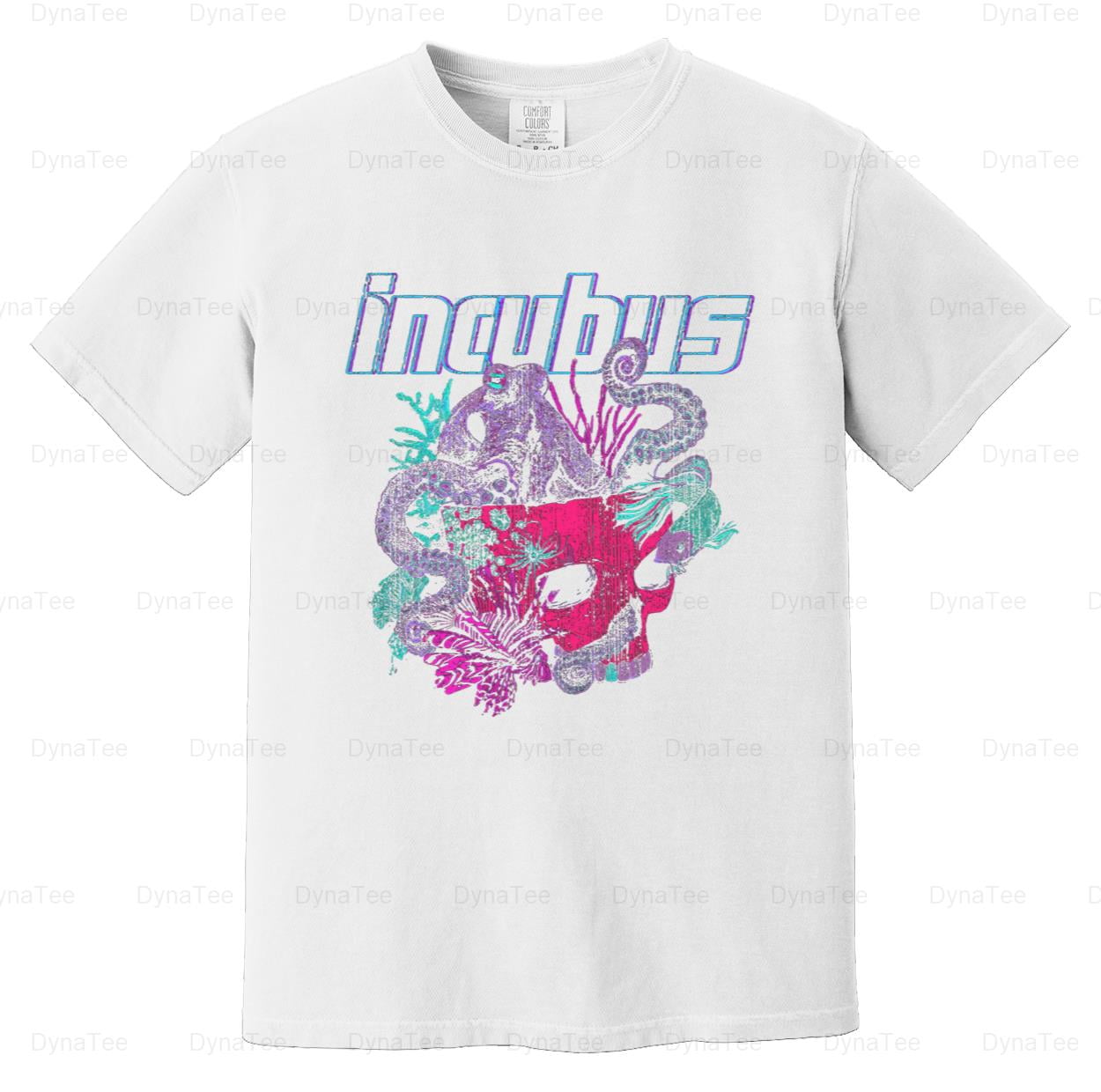 Incubus Band Black Cotton Music Lovers Rock Graphic Fan Art Tee Comfort ...