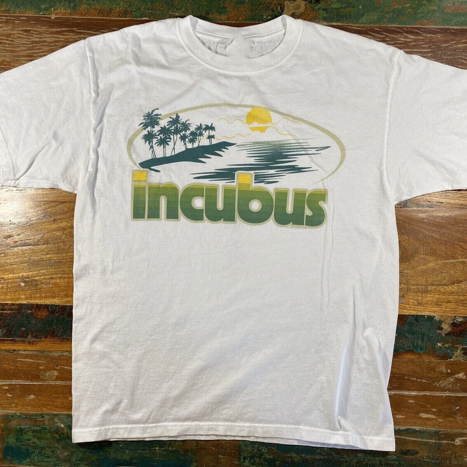 Incubus Band Vintage Sunset 2000s Shirt Classic White Unisex S-5XL ...