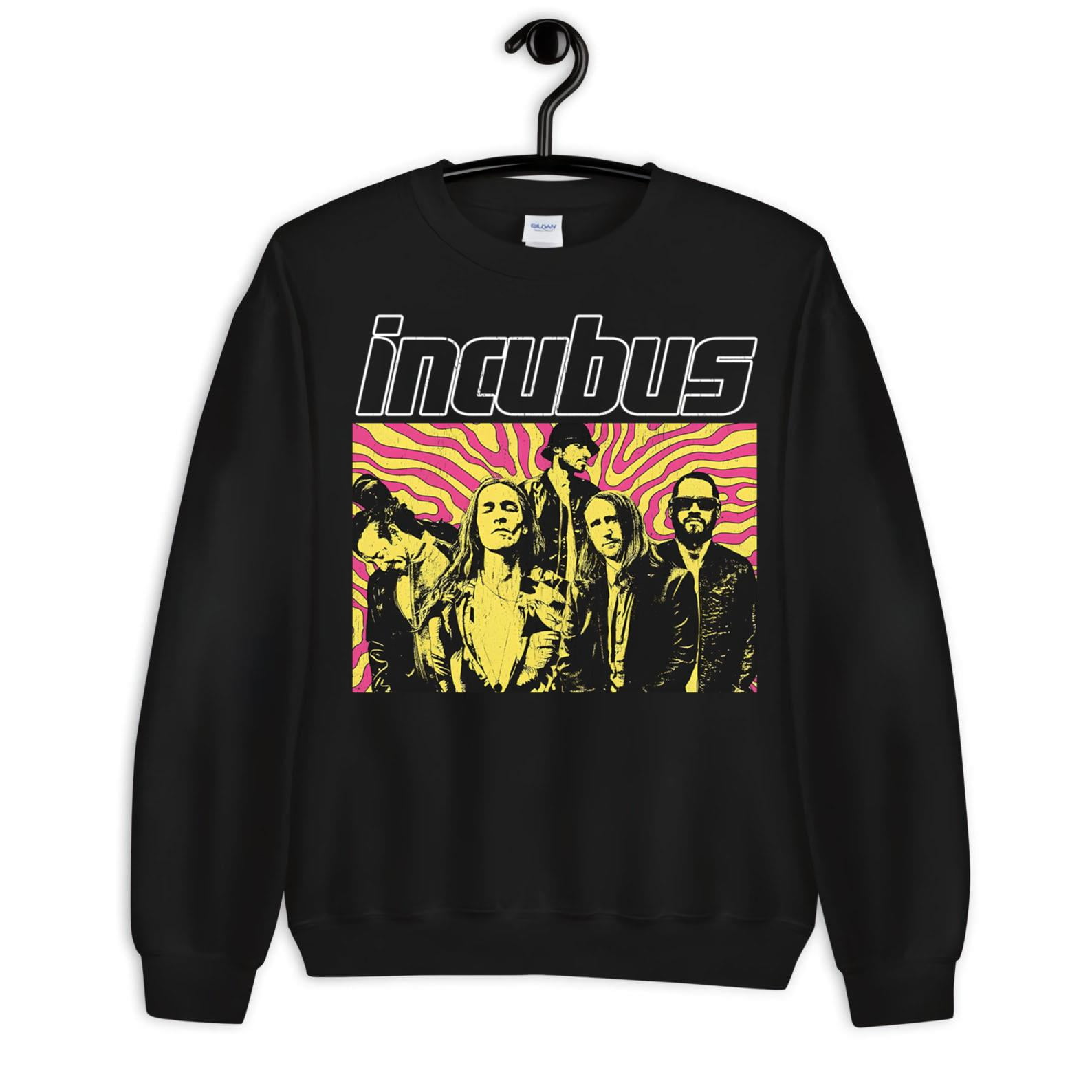 Incubus Groovy Neon Band Photo Men's T Shirt Rock Music Tour Merch ...
