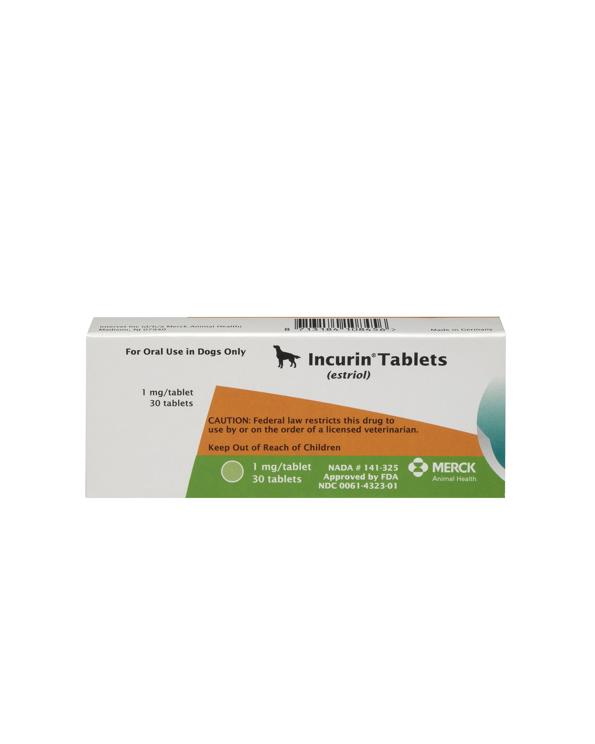 Incurin (Estriol) Tablets for Dogs, 1mg - Walmart.com
