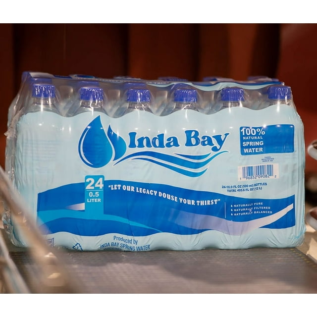 Inda Bay Spring Water- 24 pack 16.9 oz - Walmart.com