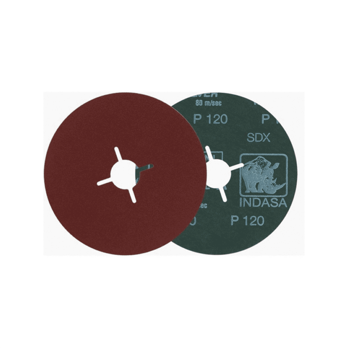 Indasa USA,Inc. 1000-24 Rhynofibre A Silver Resin Grinding Disc, 5 in ...