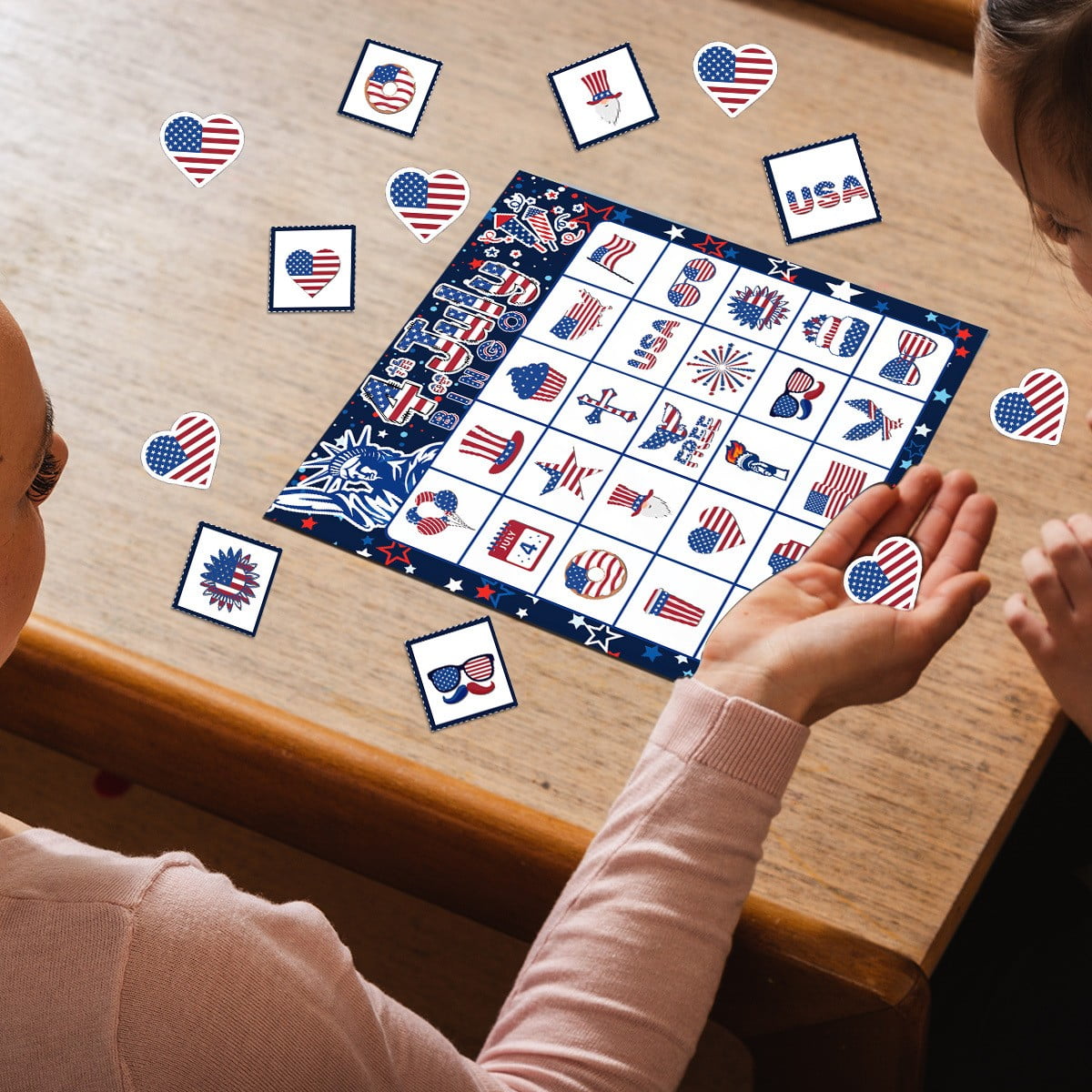 Halloween Clearance! OUTOLOXIT Independence Day Theme Afternoon Game ...