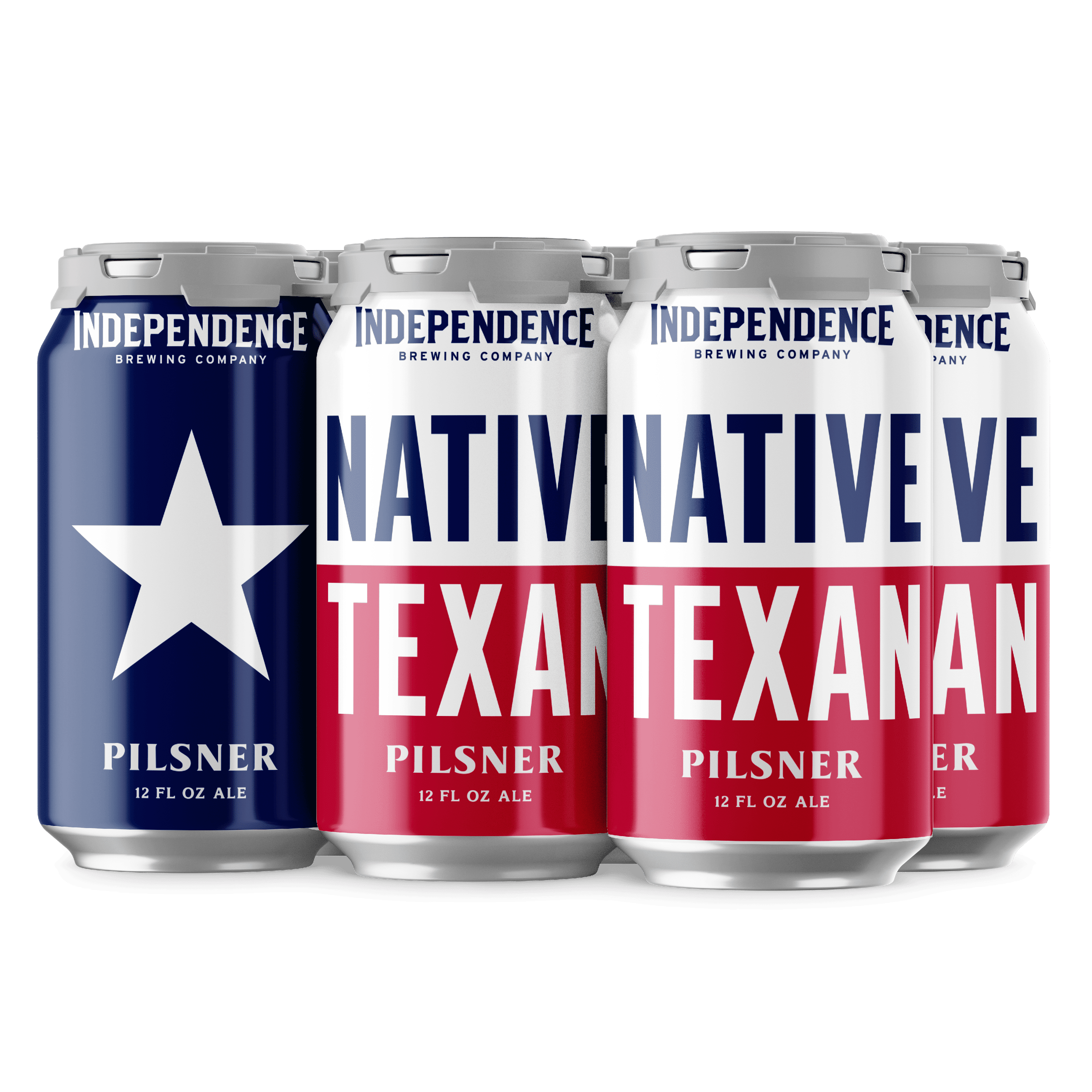 Independence Brewing Company Native Texan Pilsner Craft Beer, 6 Pack ...