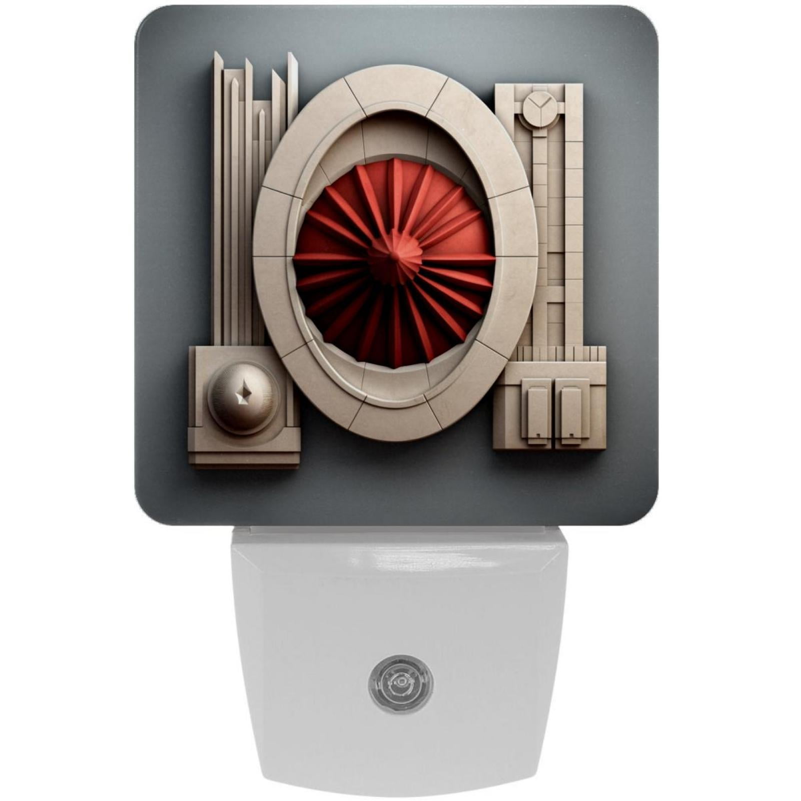 Independence Day Architectural Symbol LED Square Night Lights - Stylish ...